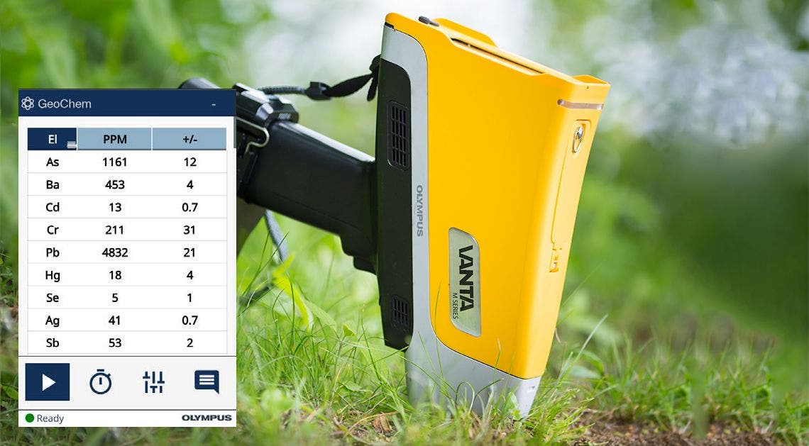 Vanta™ Handheld XRF: Fast, Accurate Environmental Analysis | Evident