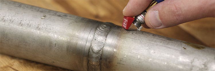 On the Cutting Wedge: Using Contoured Wedges to Inspect Welds in Small ...