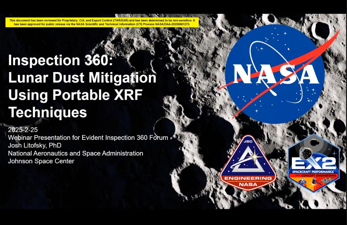 Using XRF to Tackle Lunar Dust: NASA’s Quest for Clean Space ...