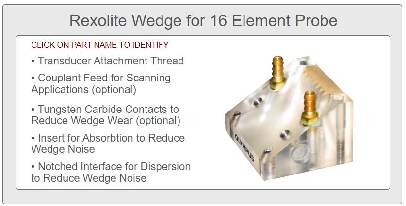Phased Array Wedges | Evident