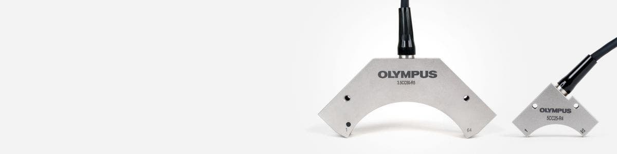 Curved Array Probes | Evident Scientific