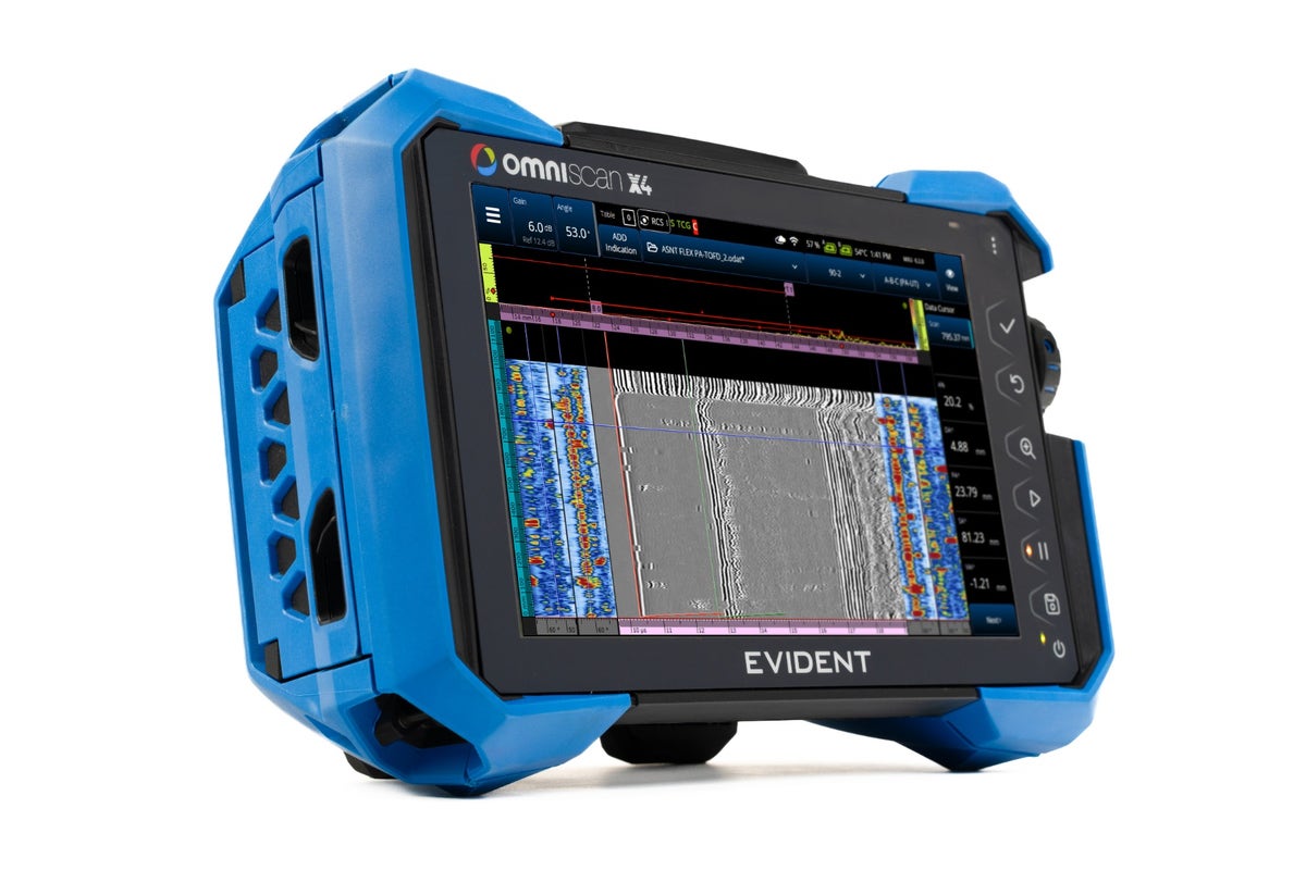 OmniScan X4 Ultrasonic Phased Array Flaw Detector | Evident | Evident ...