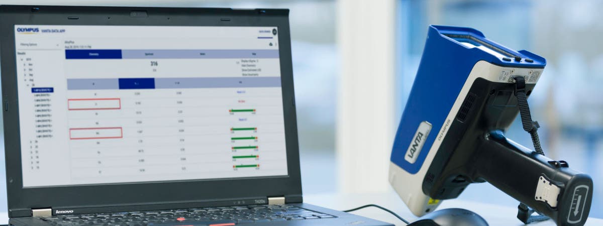 Comparta sus resultados XRF en todo el mundo con la aplicación Data ...