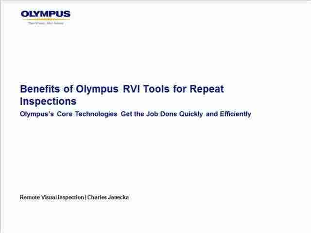 Vidéoscopes d’inspection visuelle | Olympus IMS